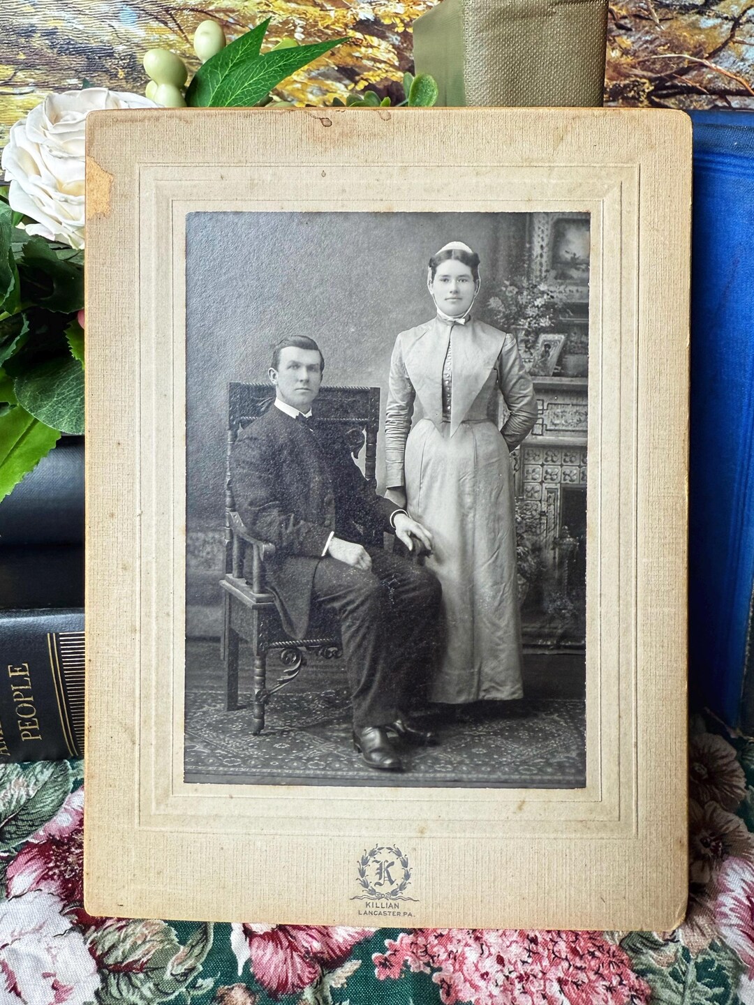 Antique Cabinet Card - Etsy