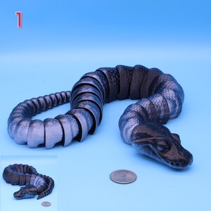 Snakes 3D Printed Ball Python - Etsy
