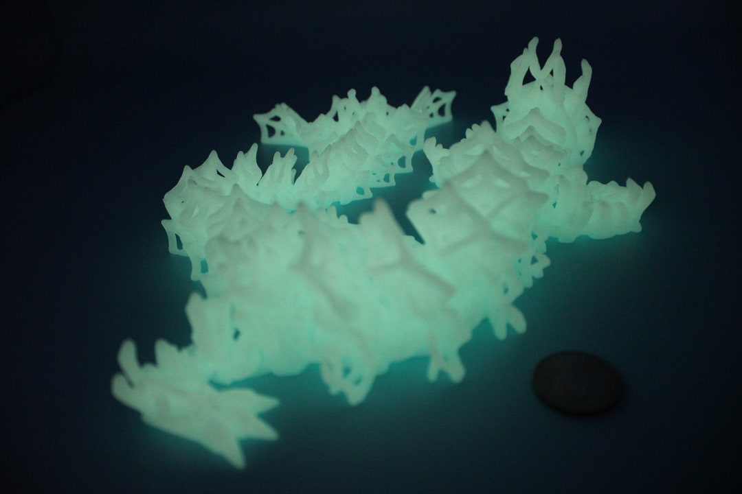 Wicked Dragon glow in the Dark 3D Printed - Etsy