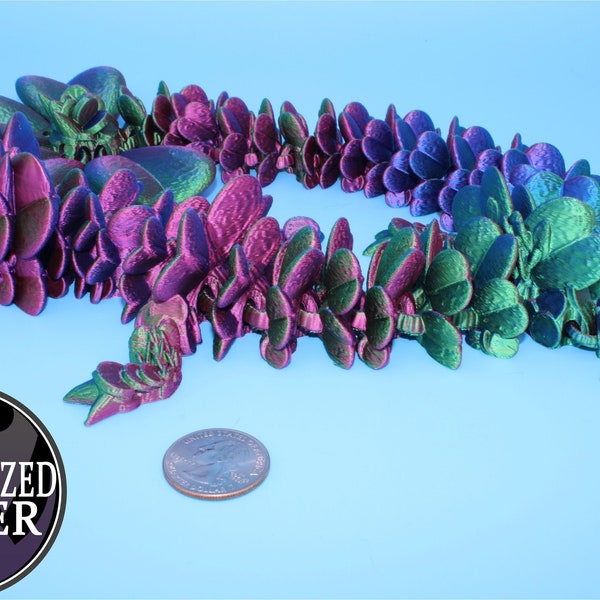 3d Printed Clover Leaf Dragon - Etsy