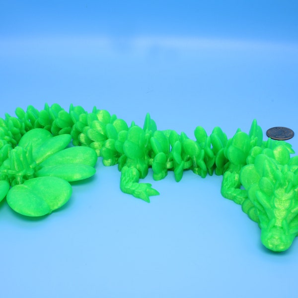 3d Printed Clover Leaf Dragon - Etsy