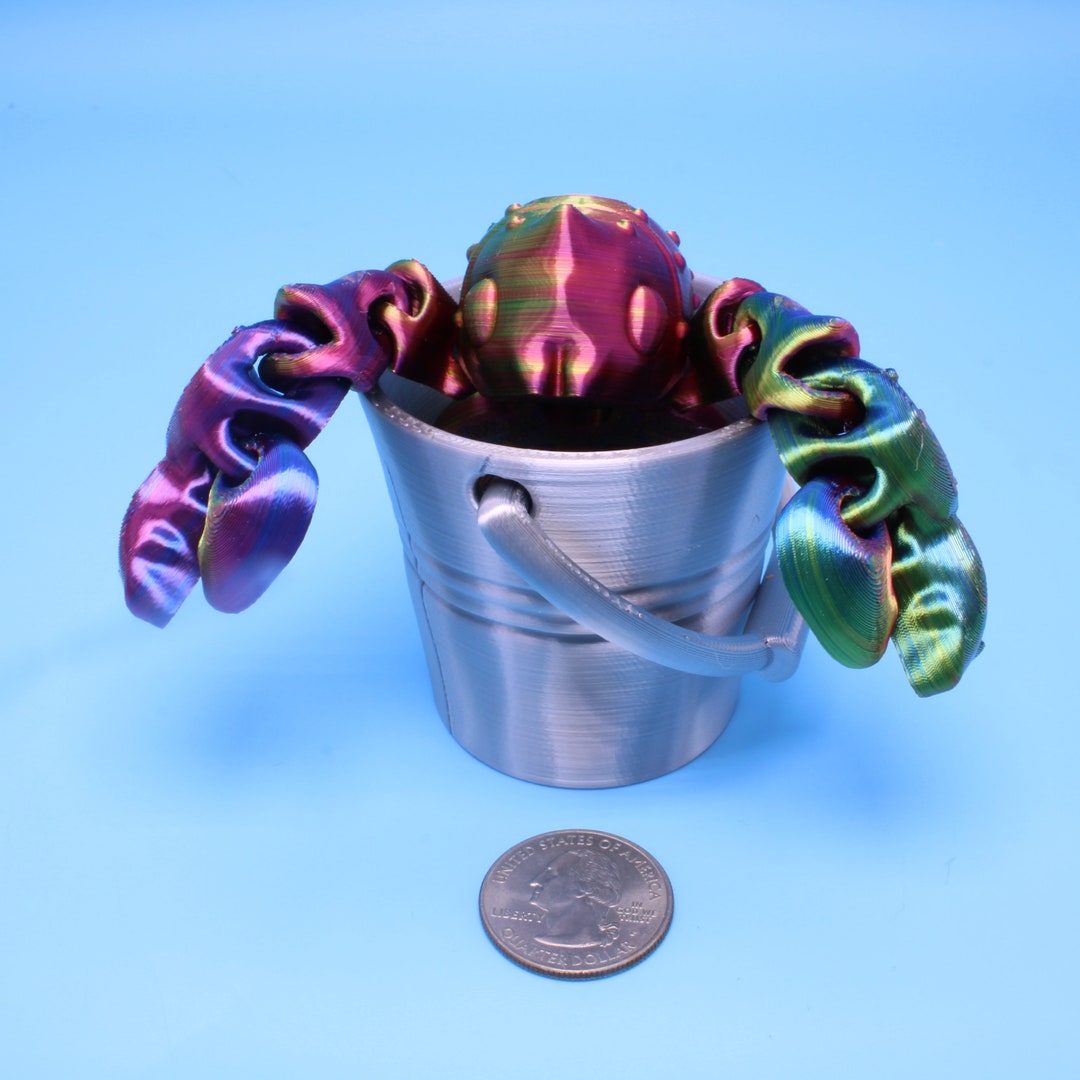 Lobster Red, Gold, Blue- 3D Printed | Layers in Green Authorized Seller ...