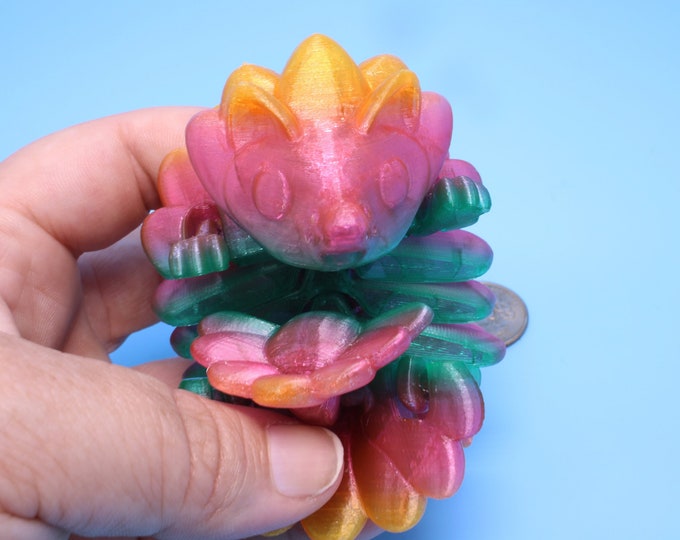 Flexible Hedgehog 3D Printed TPU Small Cute Hedgehog Friendly Buddy ...