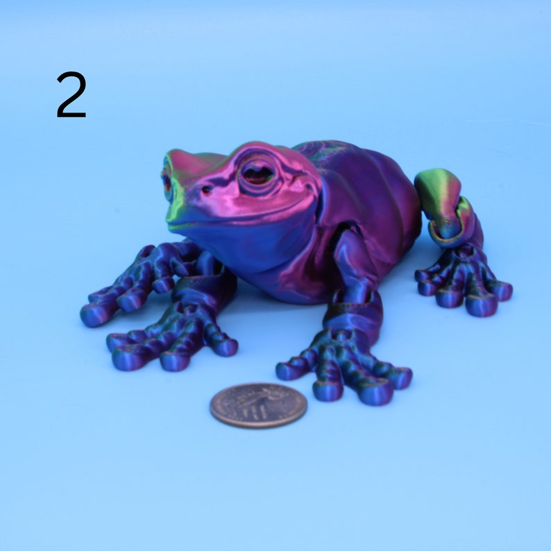 Whites Tree Frog - 3D Printed - Etsy