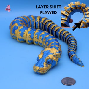 Snakes 3D Printed Ball Python - Etsy