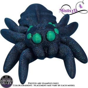 Tiny Spider 3D Printed Authorized Seller - Etsy