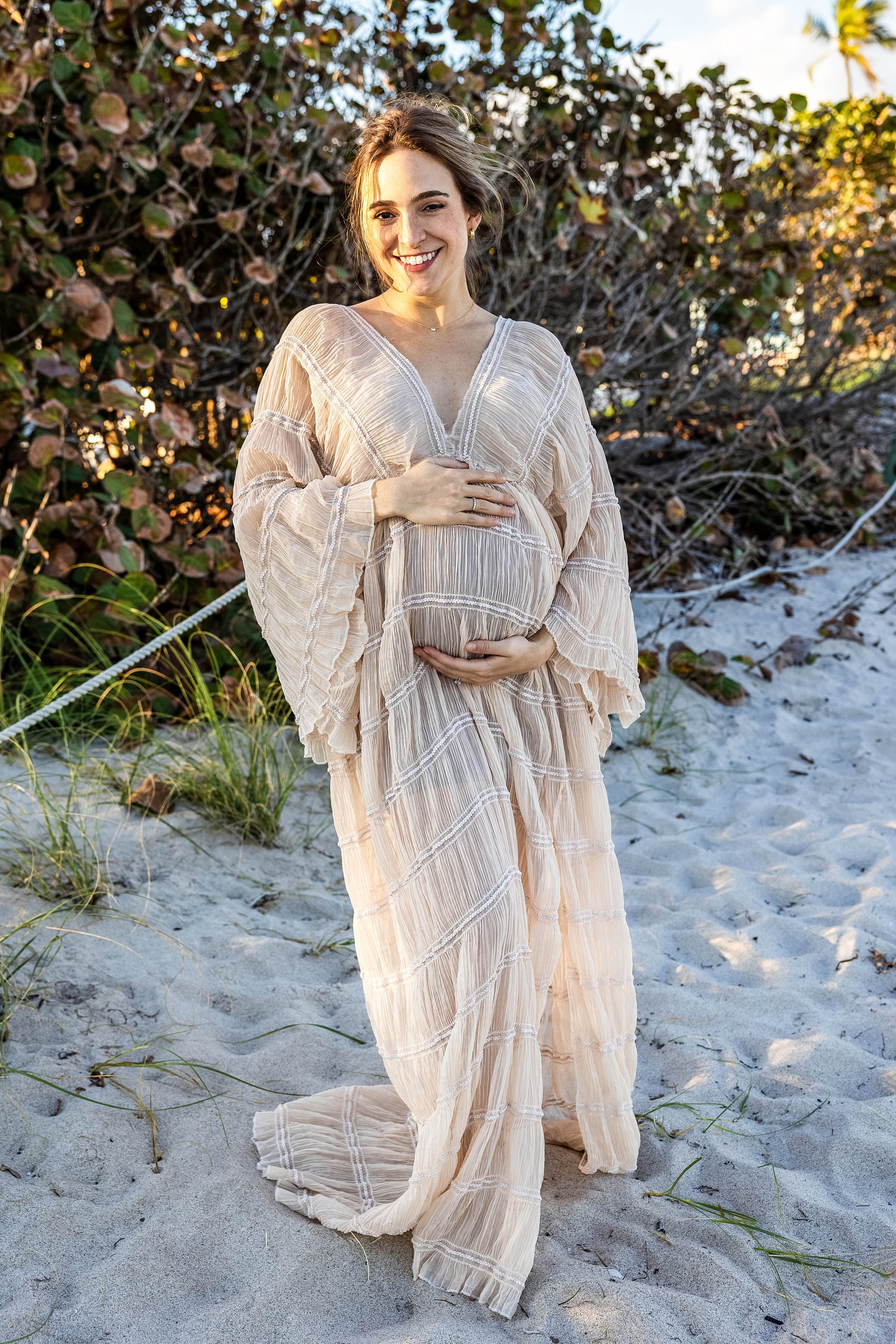 Maternity Boho Dress Pregnancy Photo Shoot Maternity Gown Vintage Style ...