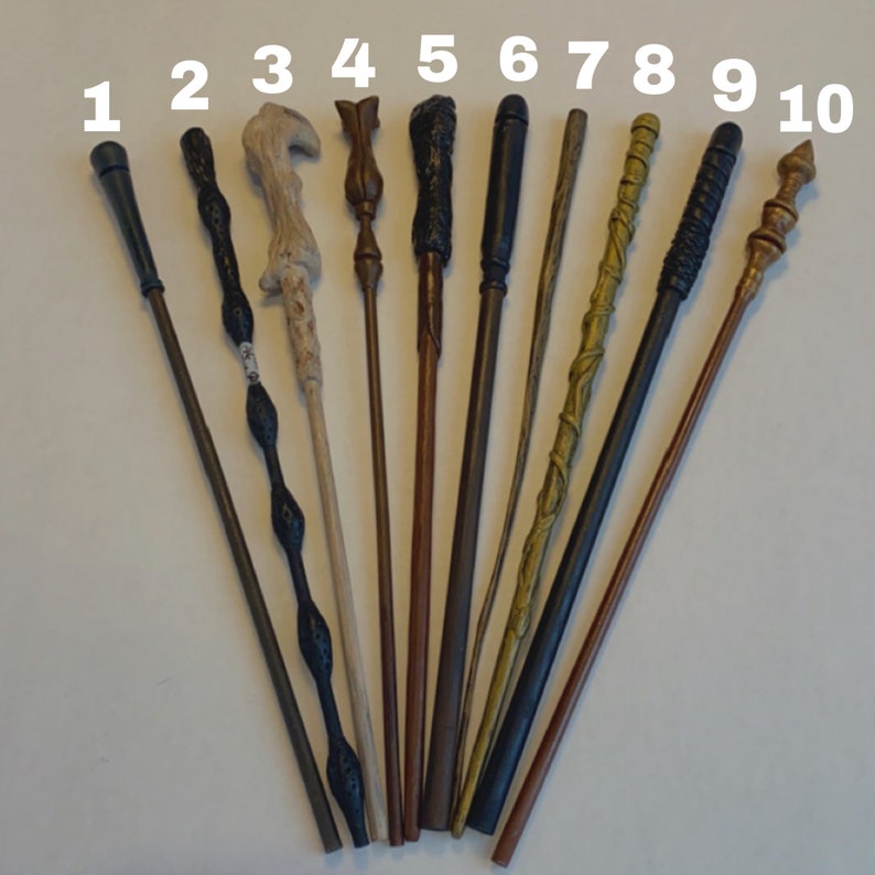 Handcrafted Wizard Wands, Pretend Play Wands, Wedding Gifts, Magic ...