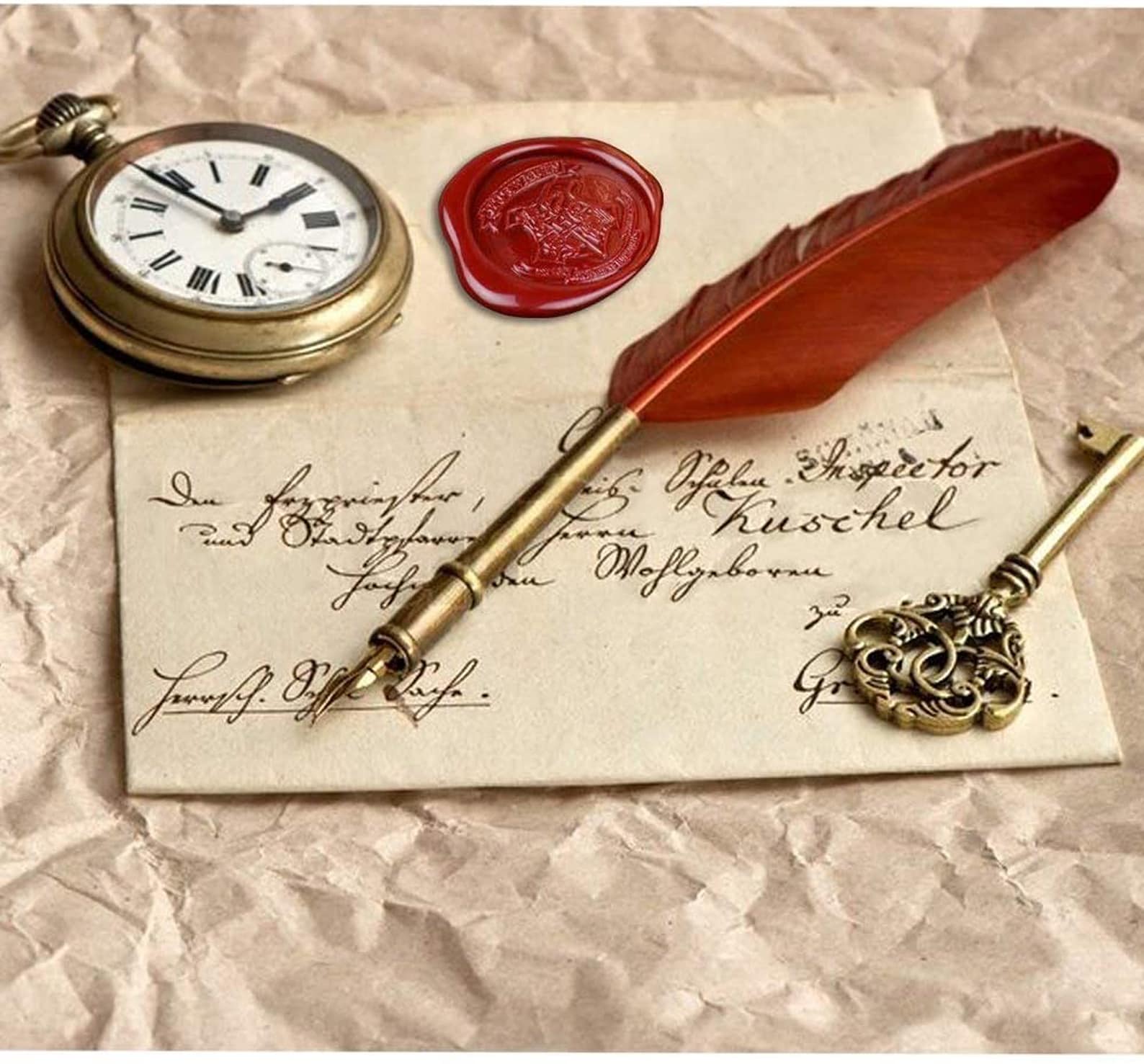 Custom Wax Stamped Letters From Wizard or Witches. Perfect for Wedding ...