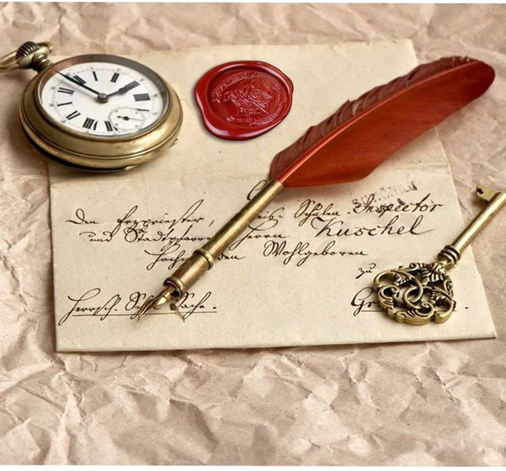 Custom Wax Stamped Letters From Wizard or Witches. Perfect for - Etsy