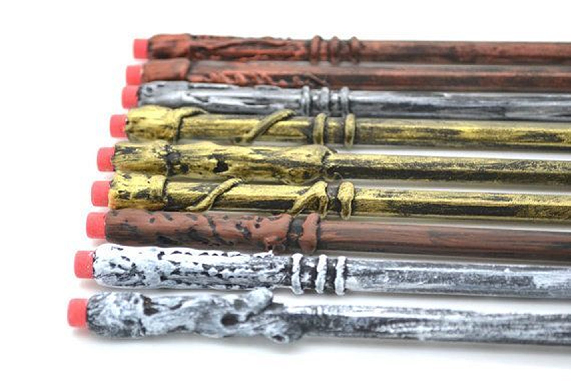 Wizard Wand Pencils, Witch Wand Friend Gift, Fun Play, Back to School ...