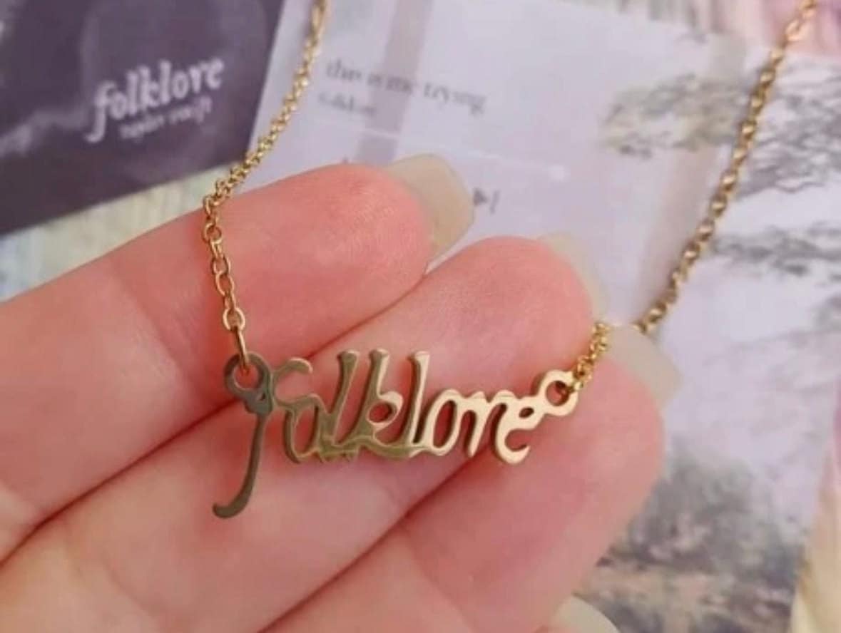 Taylor Swift Album Necklace, Taylor Swift Merch, Taylor Swift Chain ...