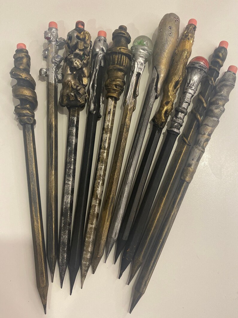 Wizard Wand Pencils, Wizard Wands, Wand Pencils, Magical Pencils, Fun ...