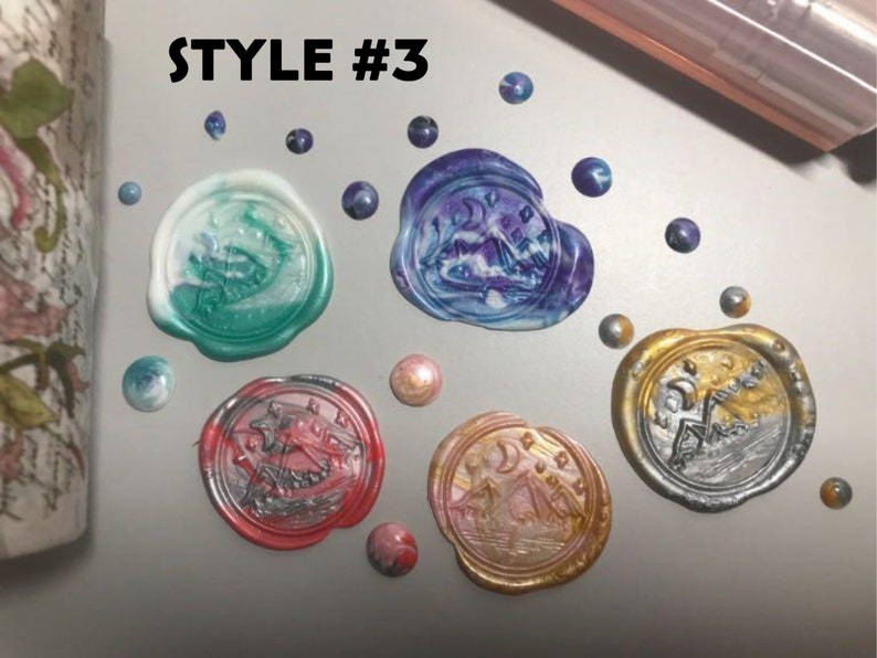 Custom Wax Stamped Letters From Wizard or Witches. Perfect for - Etsy