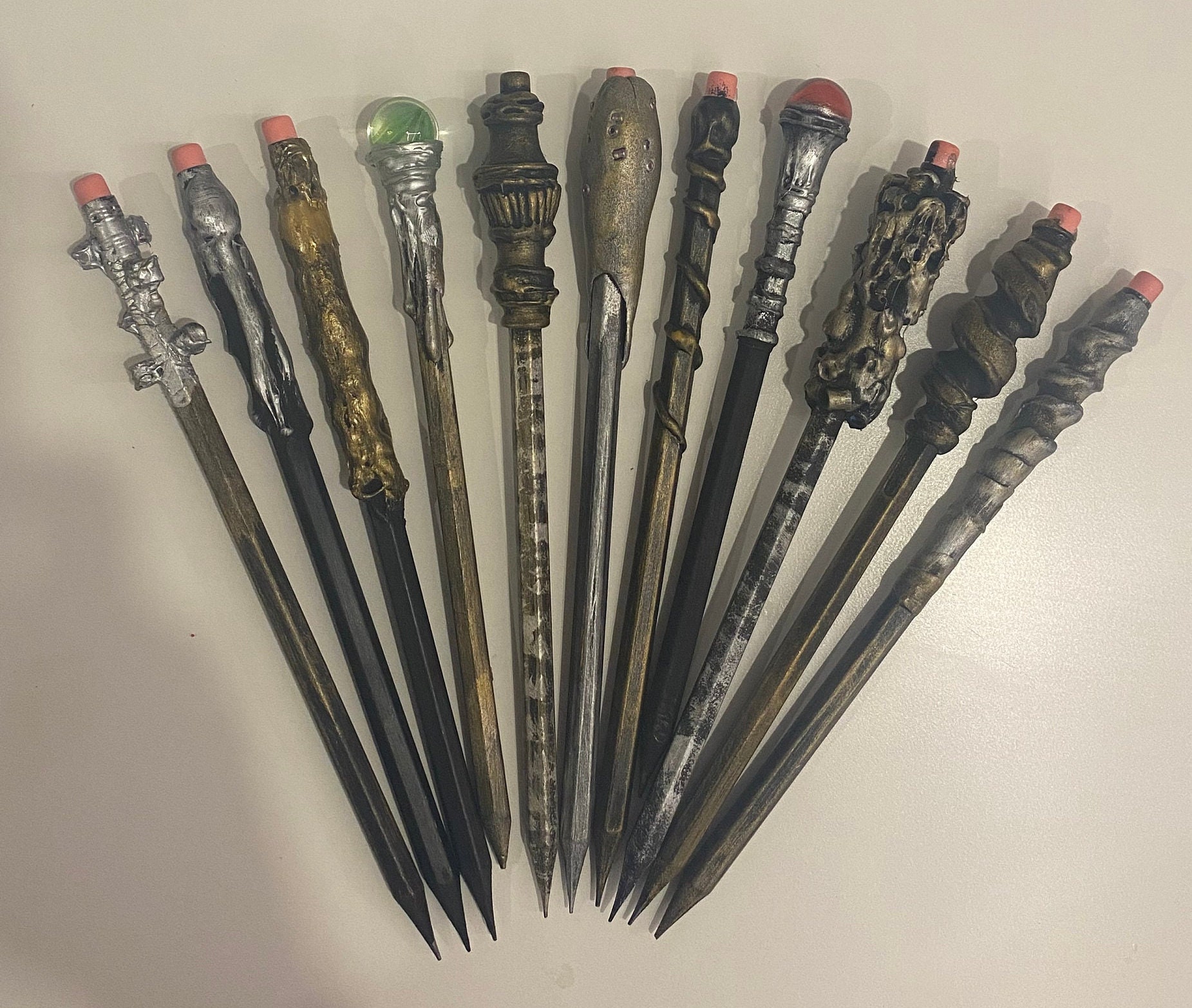 Wizard Wand Pencils, Wizard Wands, Wand Pencils, Magical Pencils, Fun ...