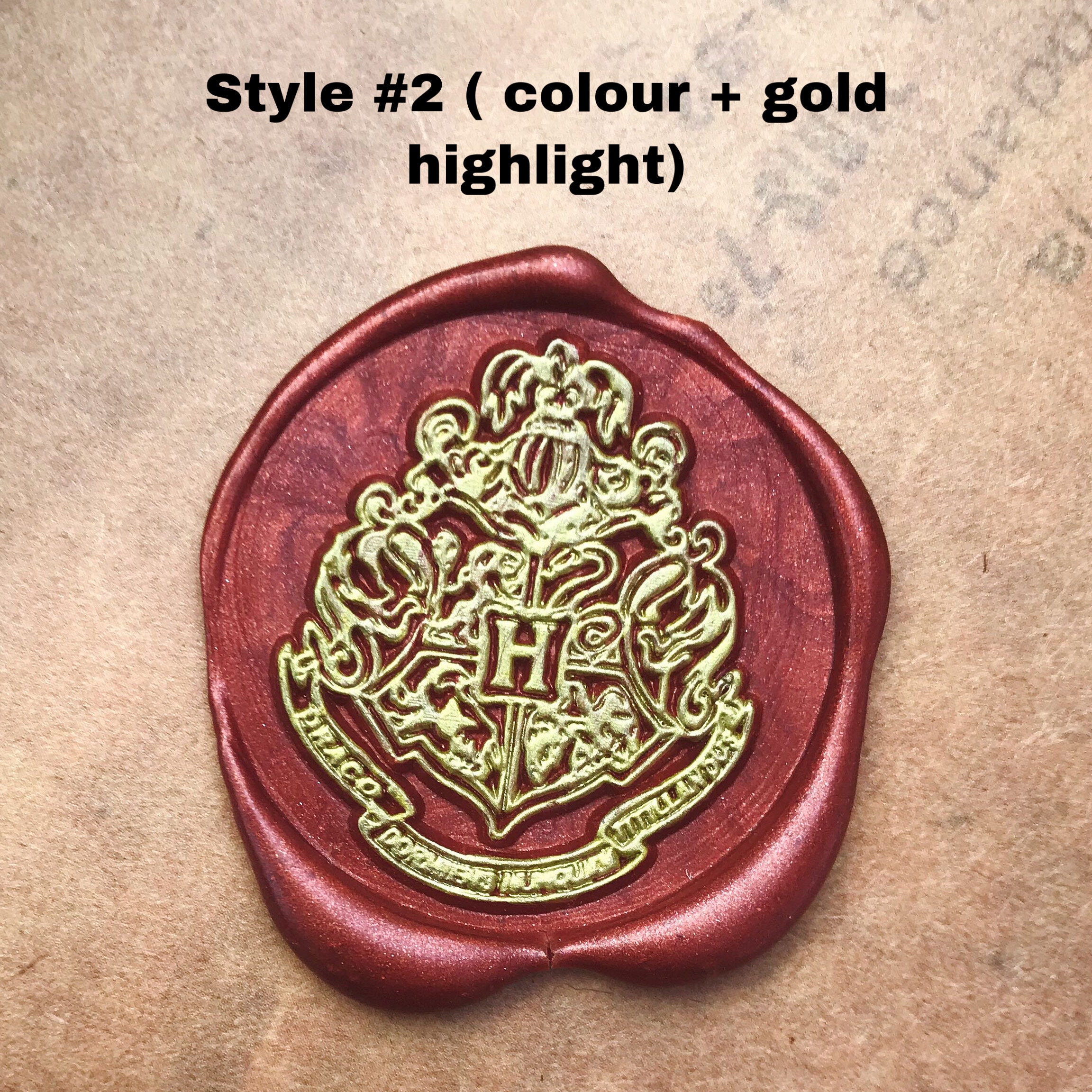 Custom Wax Stamped Letters From Wizard or Witches. Perfect for - Etsy