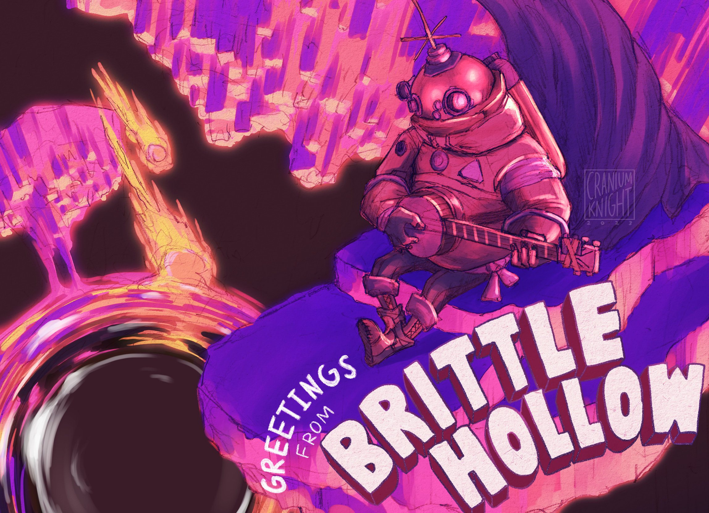 Outer Wilds Postcards From Outer Space Prints by Craniumknight (4"x5.5 ...