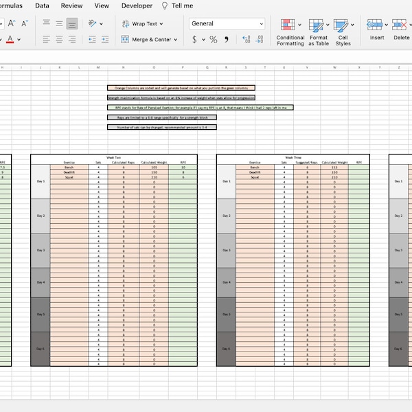 Progressive Overload Tracker - Etsy Progressive Overload Tracker - Etsy