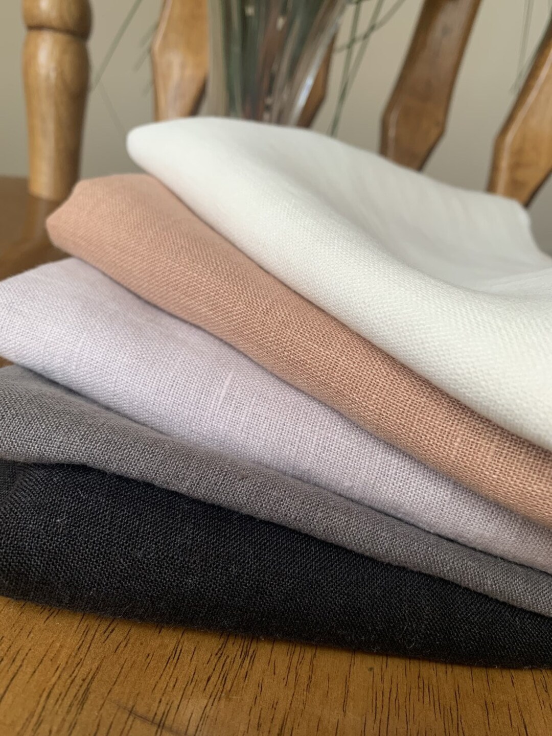 2 Lb Linen Scraps Bundle, Natural Linen Fabric Remnants for Craft ...