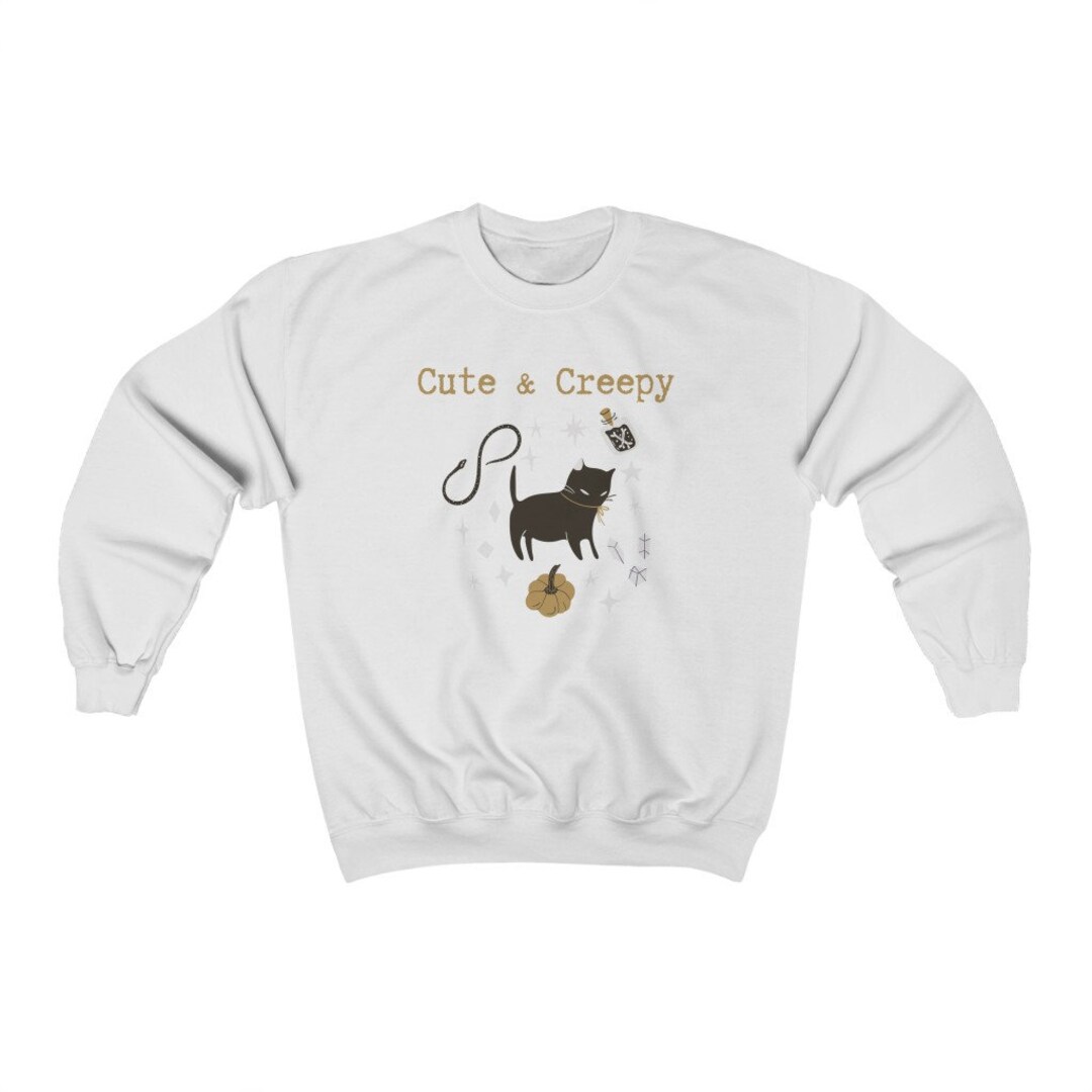 Cute and Creepy Unisex Heavy Blend Crewneck Sweatshirt in Multiple ...