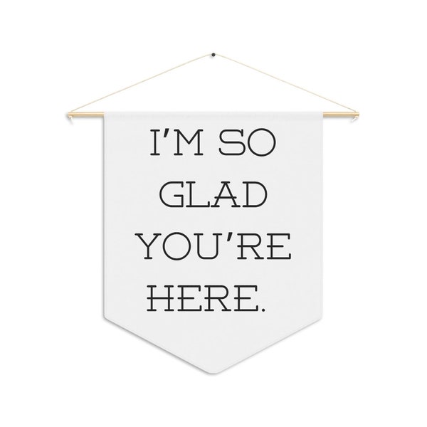 Im Happy Youre Here Sign - Etsy