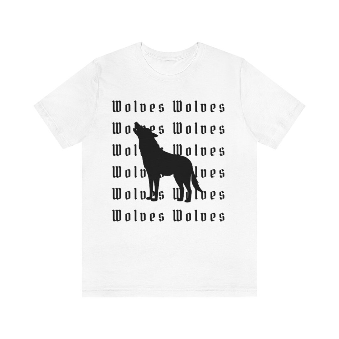 Wolves Mascot Unisex Jersey Short Sleeve Tee for Teachers - Etsy