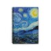 Starry Night Van Gogh Spiral Ruled Notebook - Etsy