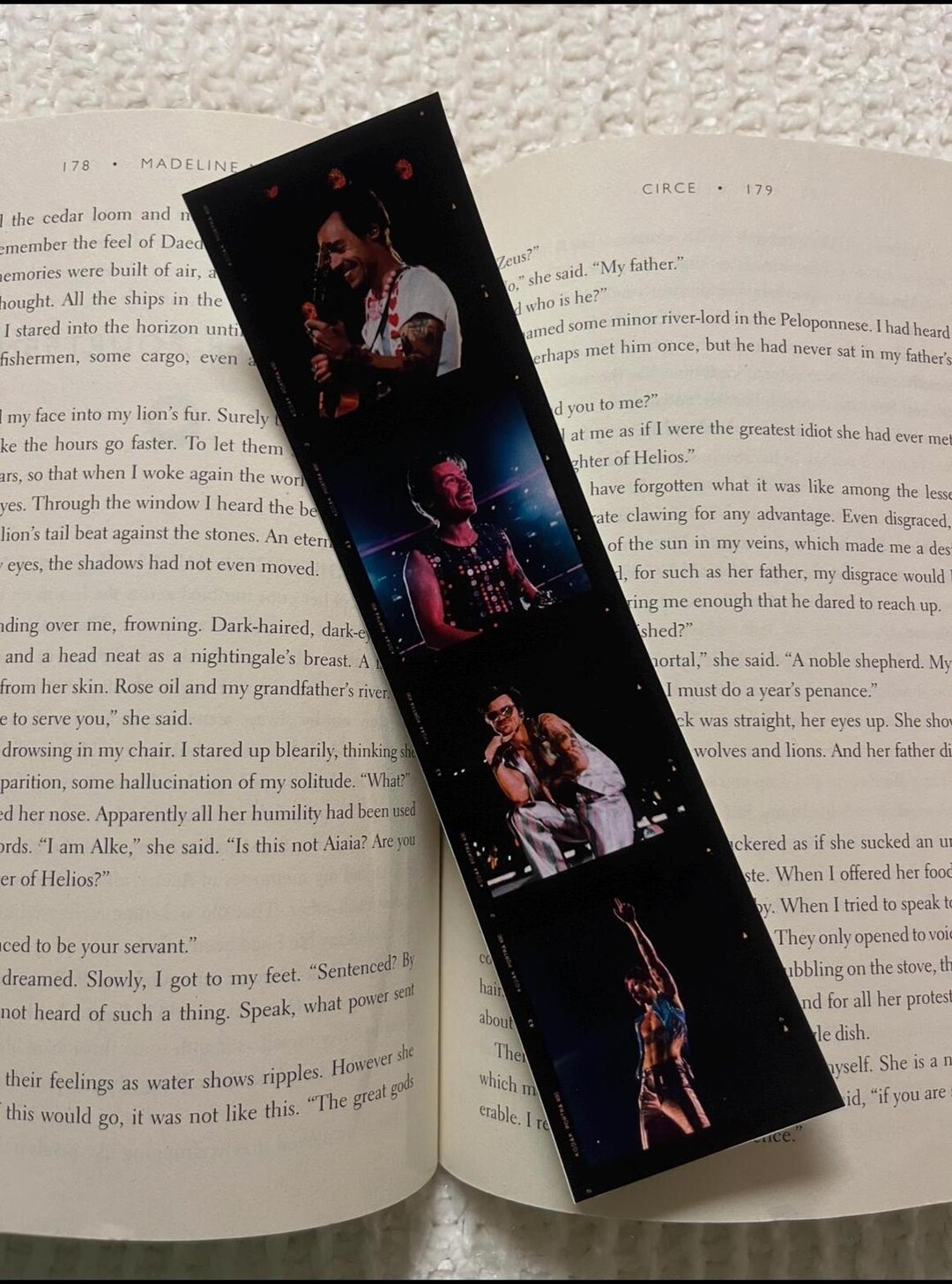 Harry Styles Inspired Film Bookmark - Etsy