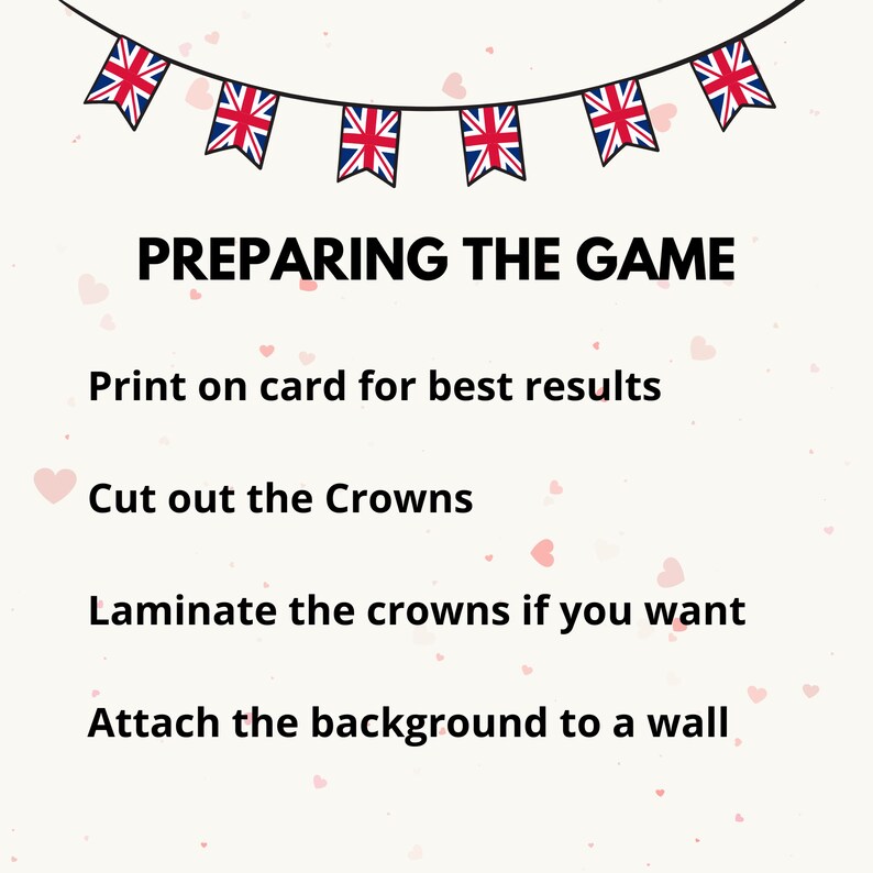 Pin the Crown on the Queen, Platinum Jubilee Party Game, Instant ...