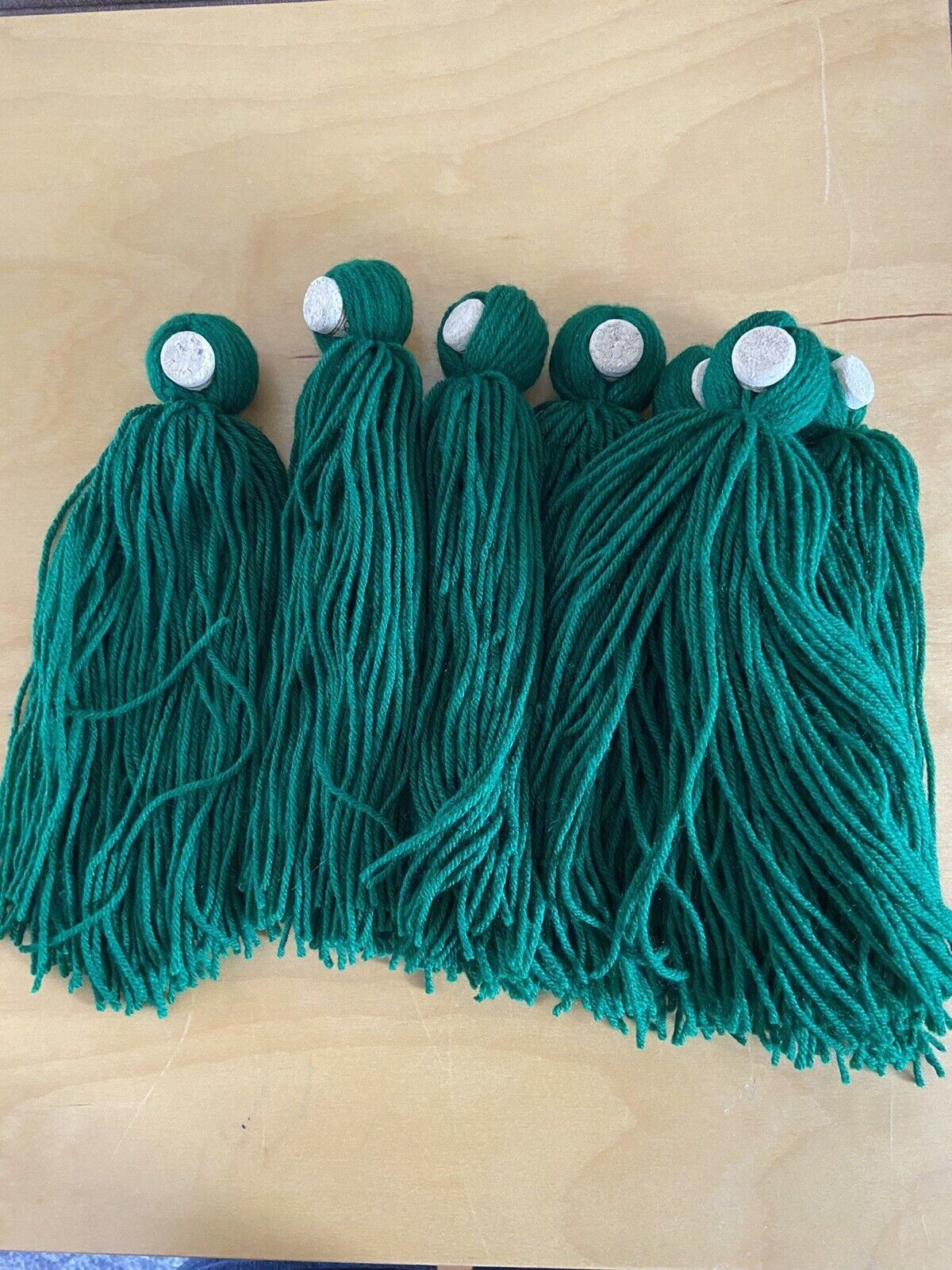 100% Acrylic 2 X Fish Spawning Mop Two Handmade Floating Mops - Etsy