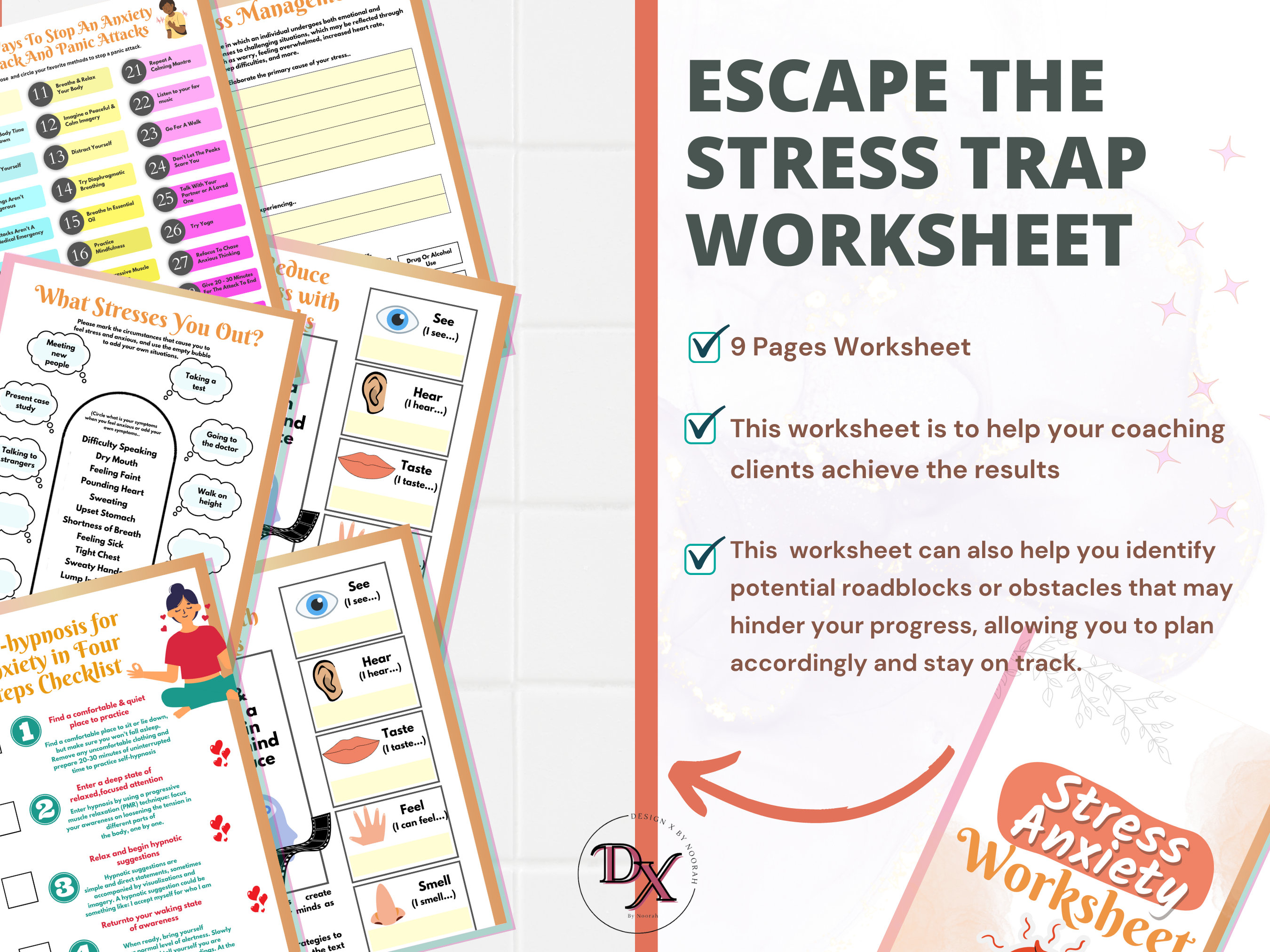 Done for You Escape the Stress Trap Brandable Coaching Program ...