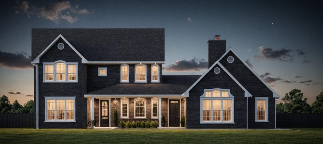 The COBBLE House Plan, 4 Bed Farmhouse, Bonus Room (PDF Plans) - Etsy