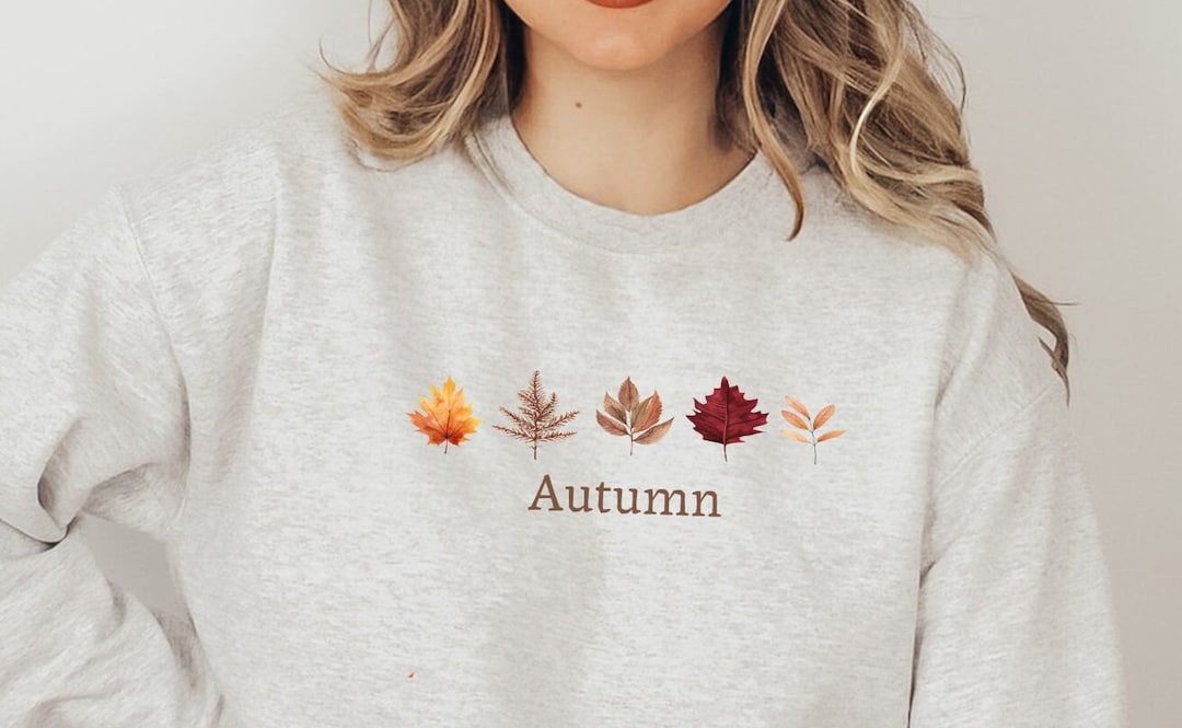 Autumn Fall Sweatshirt - Cute Fall Hoodie - Womens Fall Sweatshirt ...