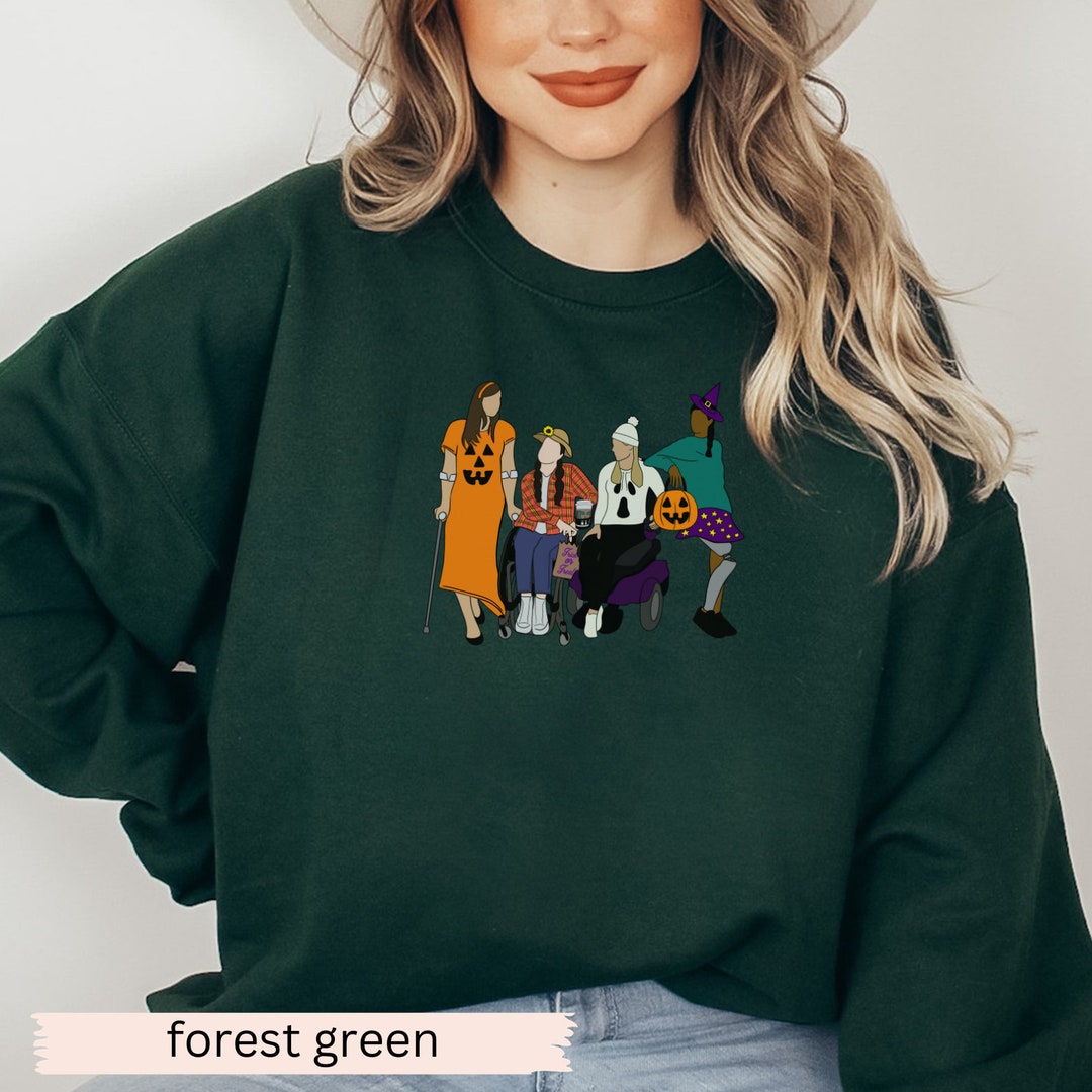Disability Pride Halloween Crewneck, Inclusive Apparel, Halloween ...