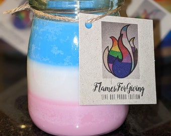 Home Décor Candles & Holders Choose Your Scent! lesbian pride trans ...