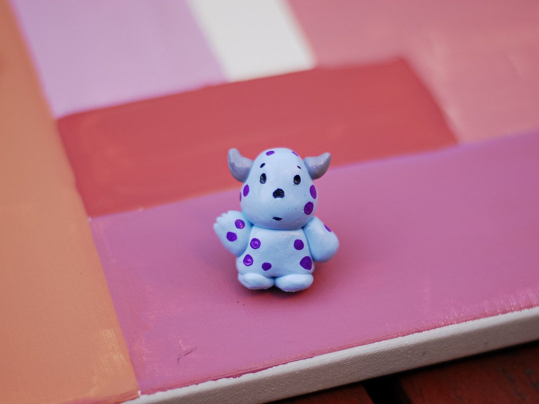 Cute Monster Clay Desk Pals | Clay Monster Miniature | Collectible ...