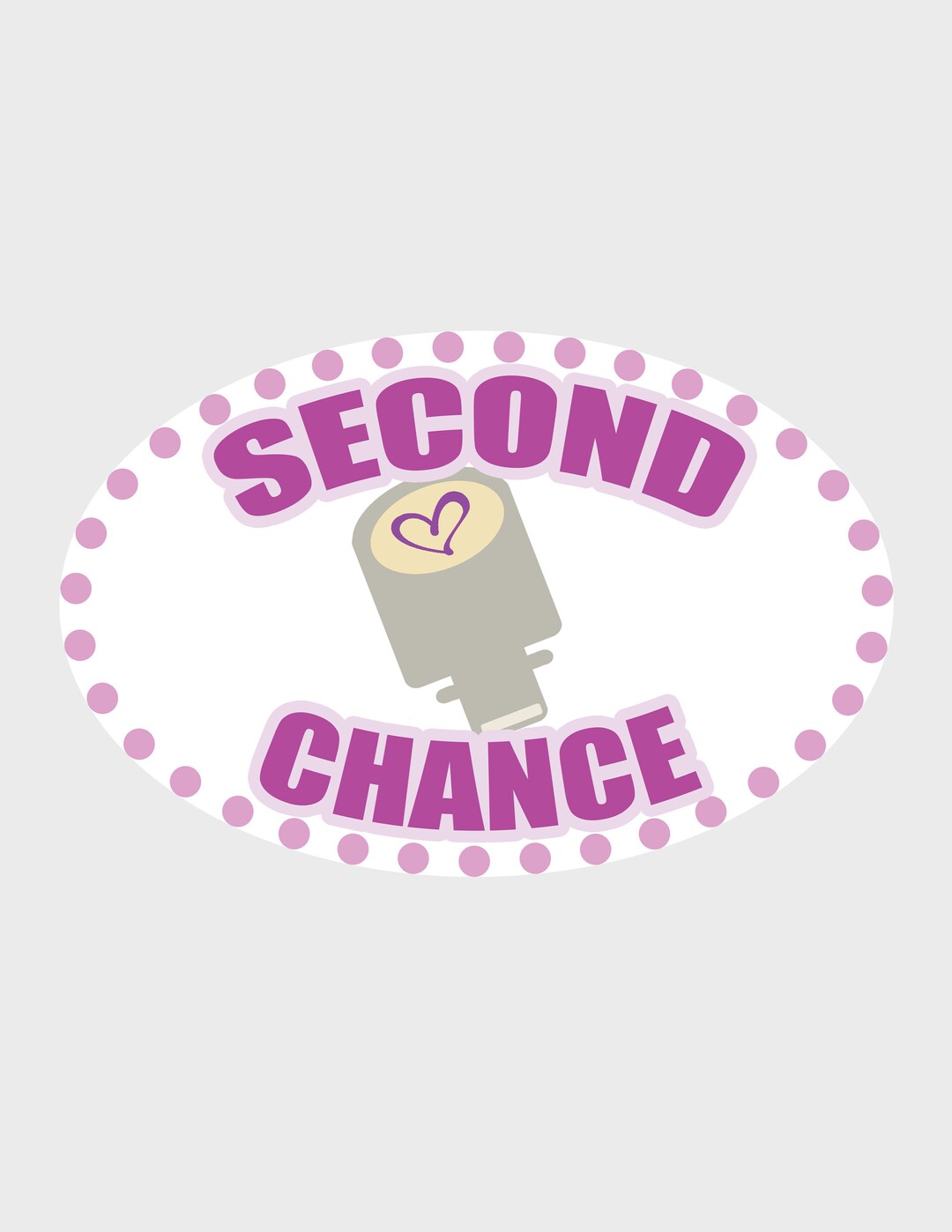 Second Chance Ostomy Sticker - Etsy