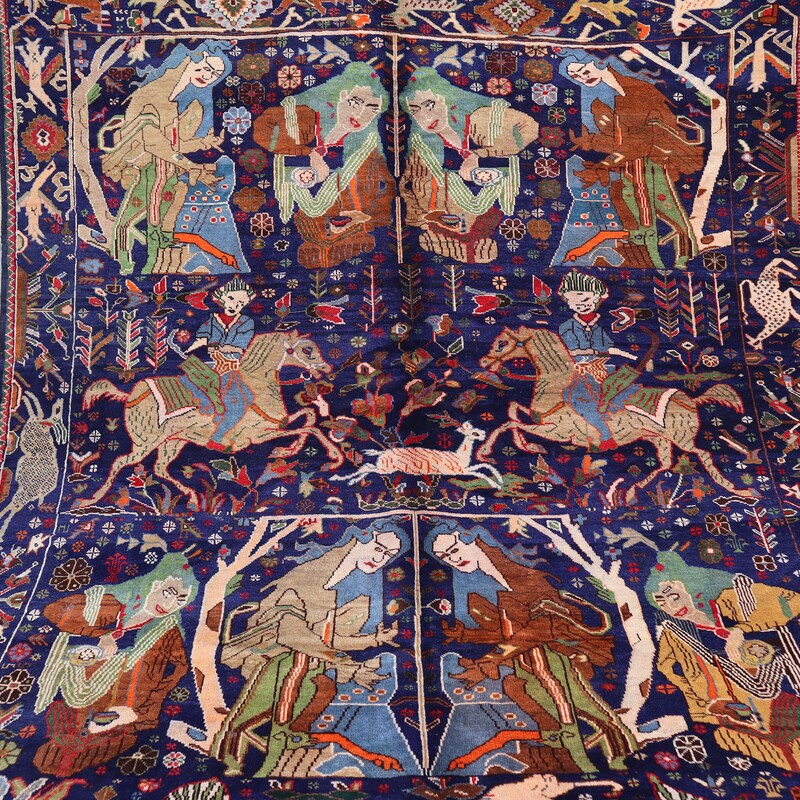 Hunting Scene - Etsy