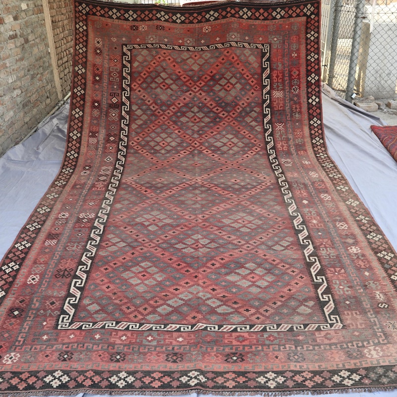 Antique Oversize Kilim - Etsy