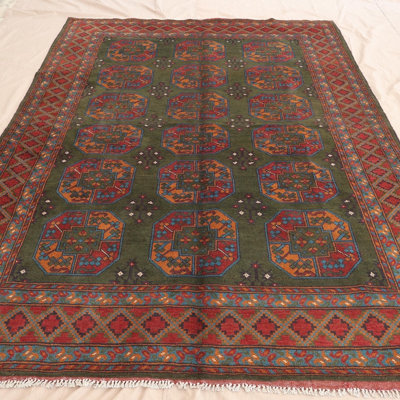 Emerald Bokhara Rug - Etsy