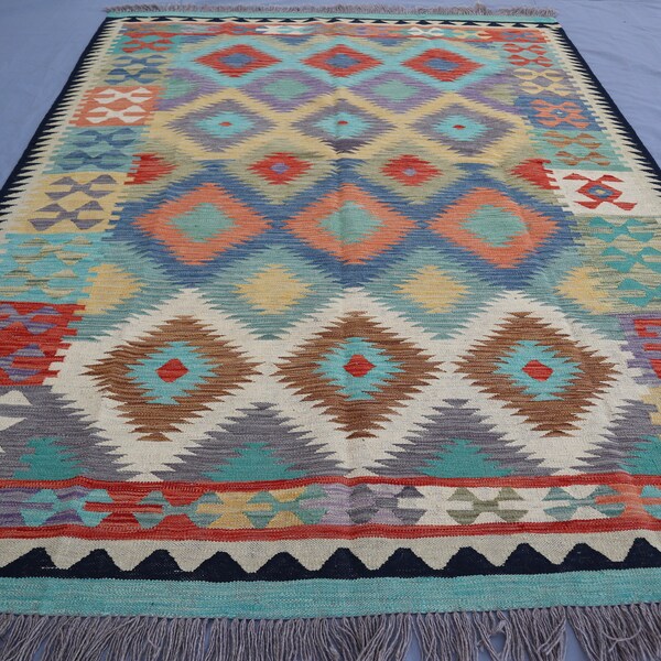 Pastel Colors Rug - Etsy