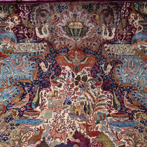 Pictorial Rug - Etsy