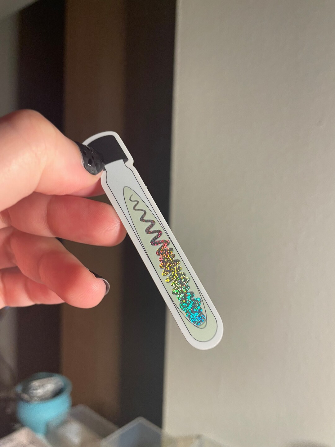 Waterproof Sparkly Agar Slant Microbiology Sticker - Etsy