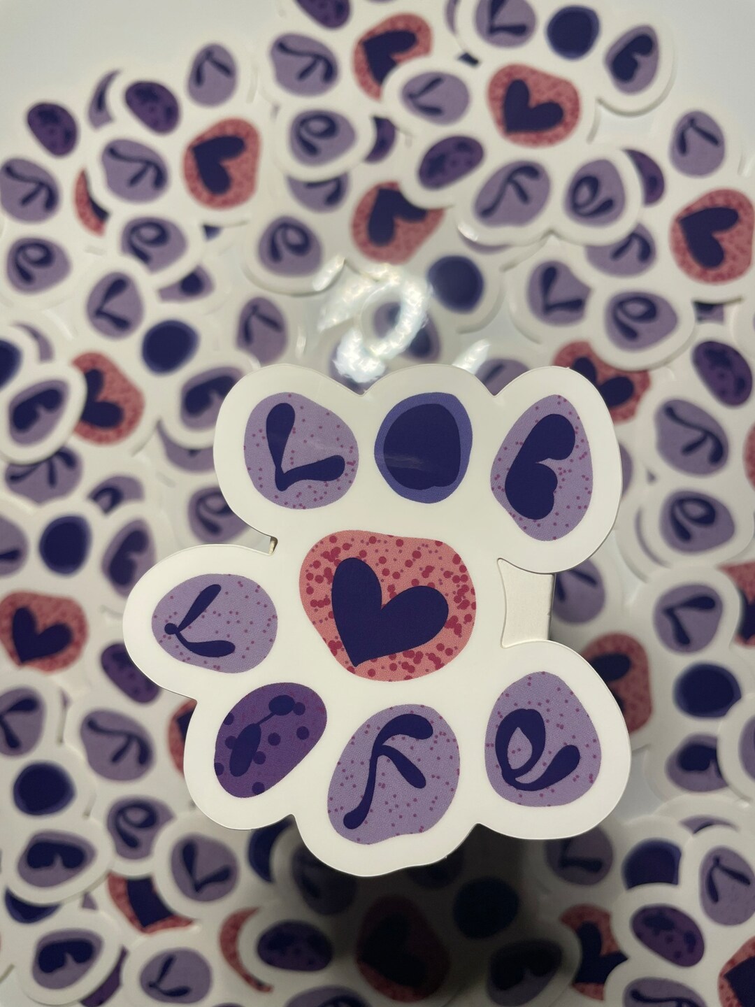 2.75” Hematology Lab Life Sticker - Etsy