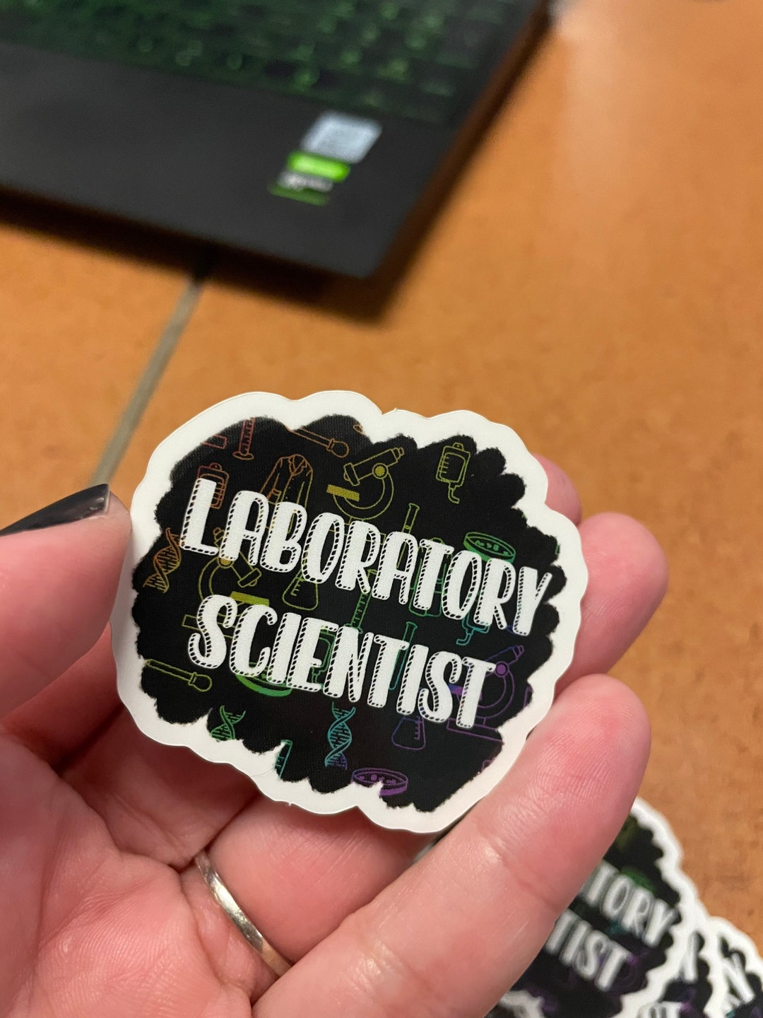 Waterproof Laboratory Scientist 2” Sticker - Etsy