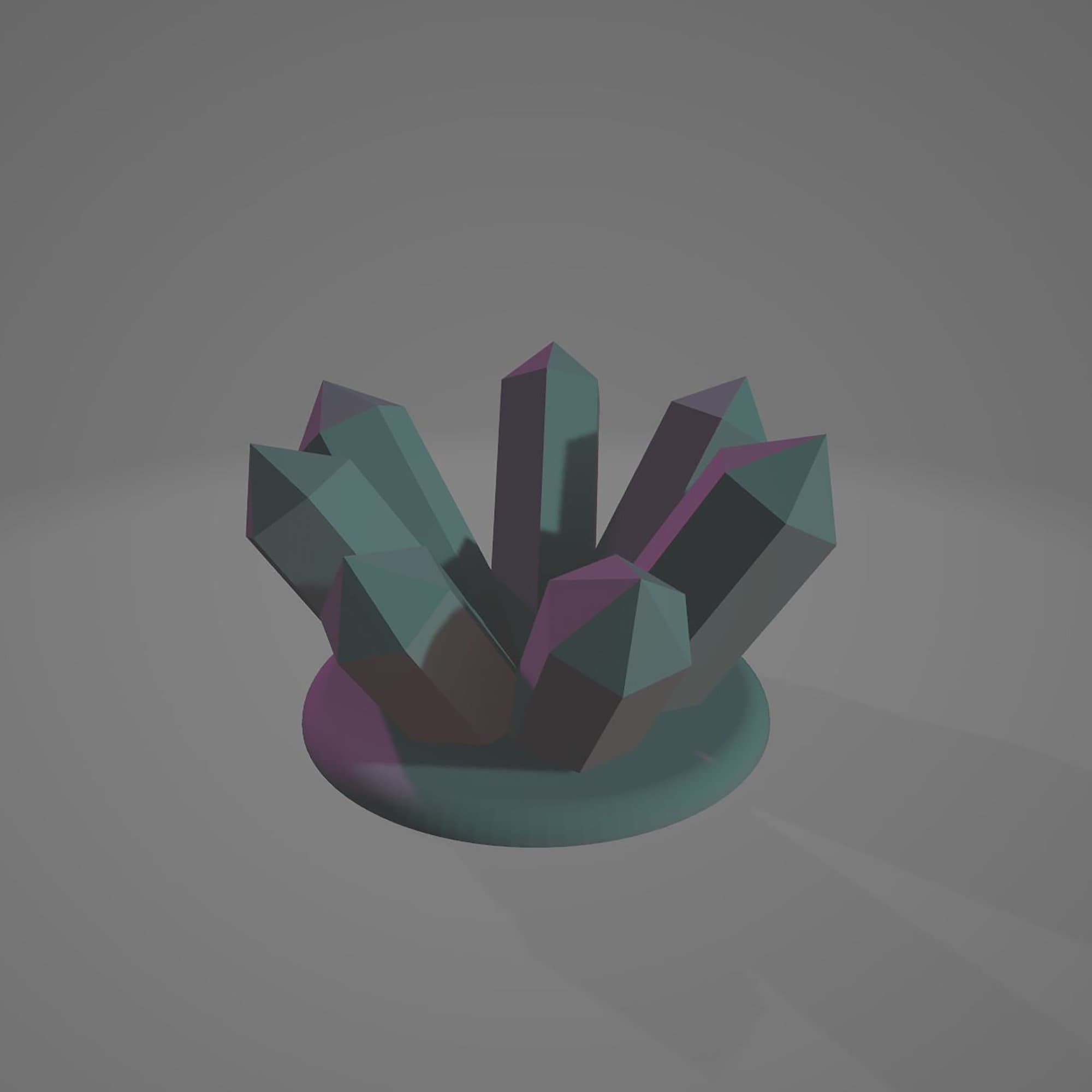 3D Printable Crystal/object Display Stand STL Files | 3D Print Model - Etsy