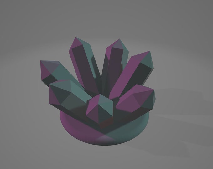 3D Printable Crystal/object Display Stand STL Files 3D Print Model - Etsy