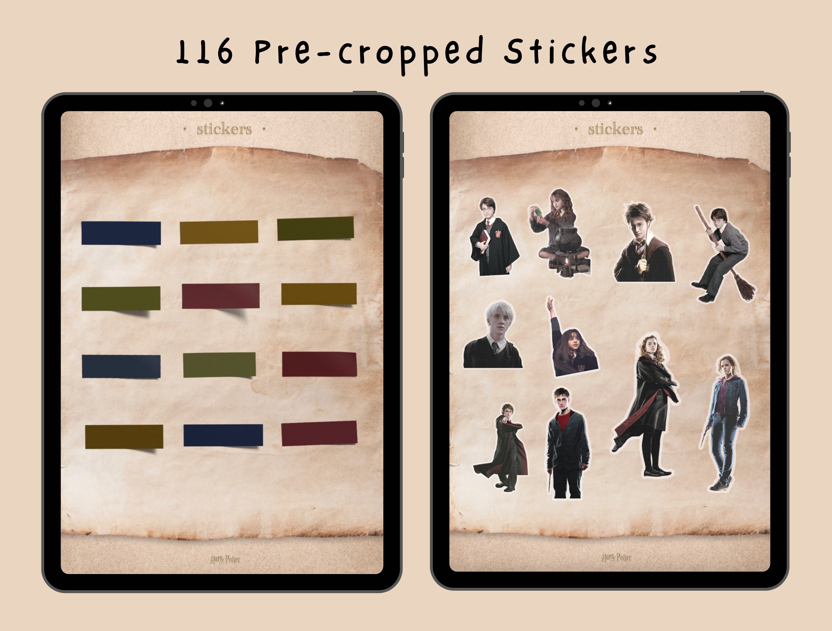Wizardry Digital Stickers, HP Theme, Wizarding World, Hogwarts School ...