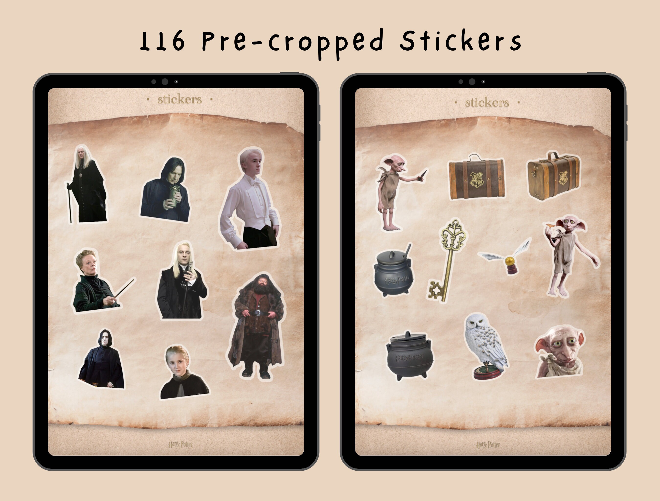 Wizardry Digital Stickers, HP Theme, Wizarding World, Hogwarts School ...
