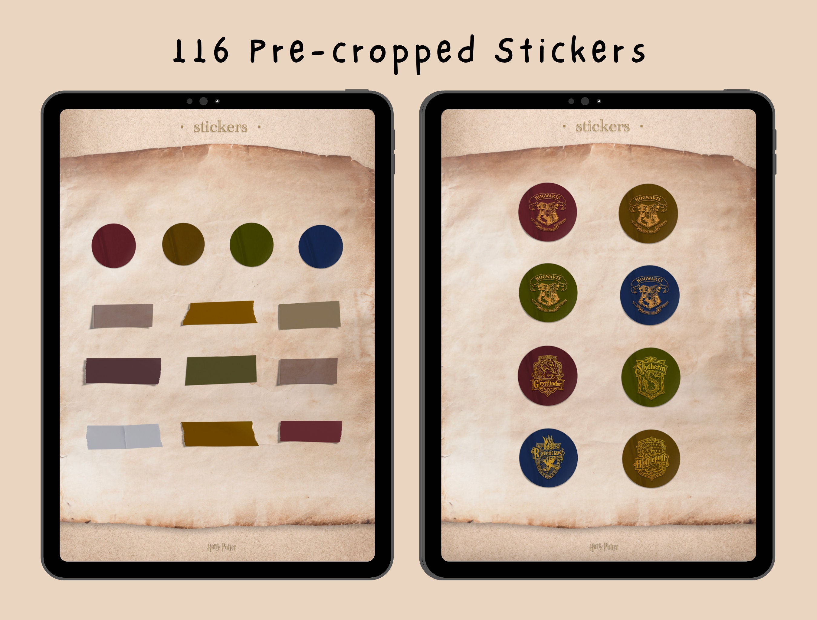 Wizardry Digital Stickers, HP Theme, Wizarding World, Hogwarts School ...